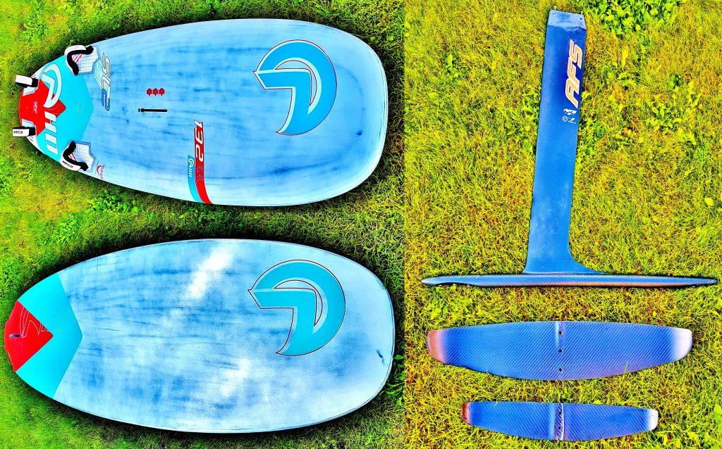 Double whammy - AHD SL2 132 windsurf/windfoil board and AFS-2 windfoil ...