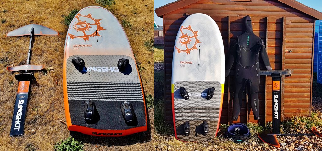 Completely foiled - Slingshot Levitator 150L, Wizard 125L, Hoverglide ...