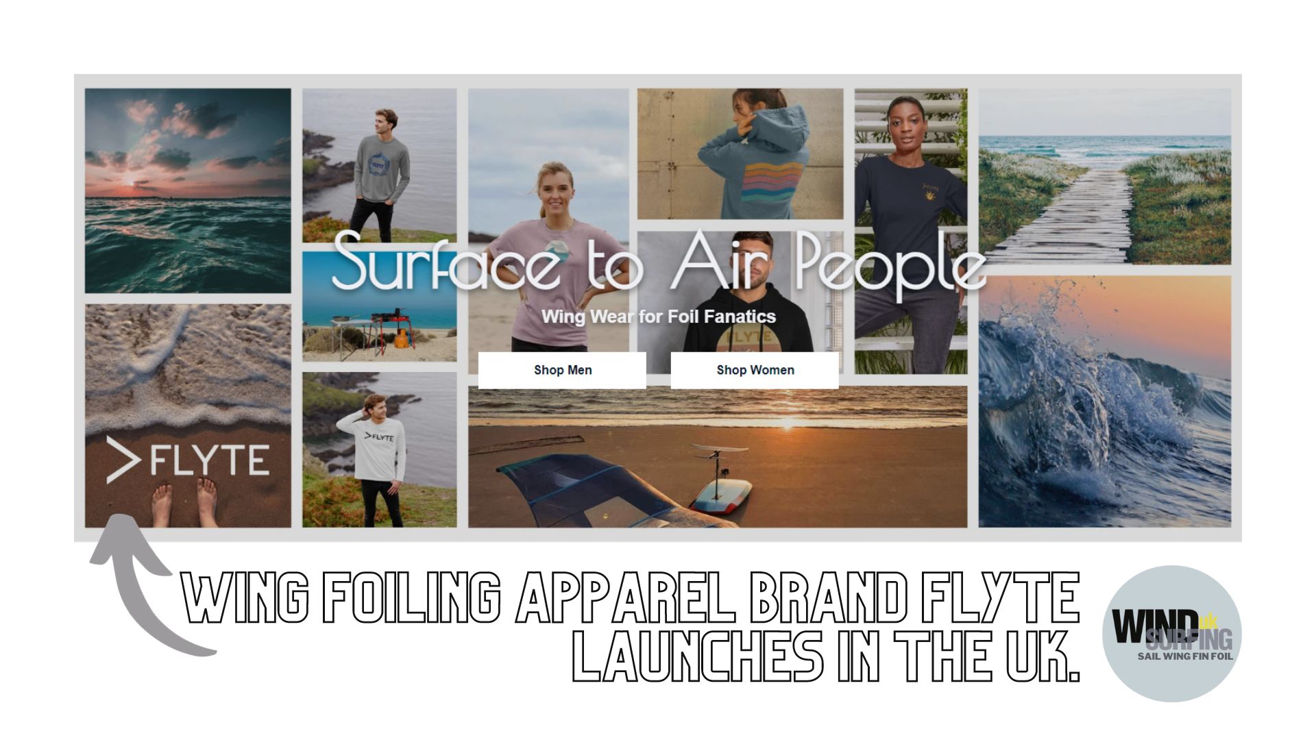 Wing foiling apparel brand FLYTE launches in the UK. - Windsurfing UK